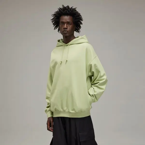Adidas Y-3 French Terry Hoodie - Magic Lime | Editorialist